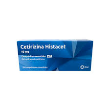 Cetirizina Histacet 10 mg Comprimidos Revestidos mode d`emploi, dosages ...