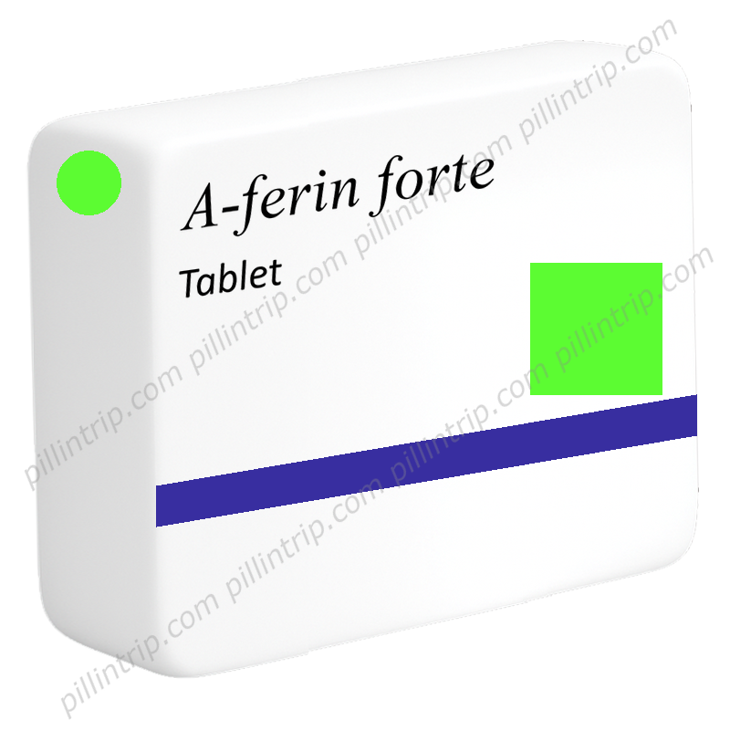A-ferin forte : Anwendung, Nebenwirkungen, Wechselwirkungen, Dosierung ...