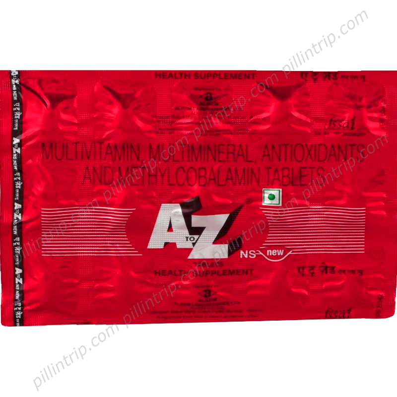 A to Z NS Tablets : Uses, Side Effects, Interactions, Dosage / Pillintrip