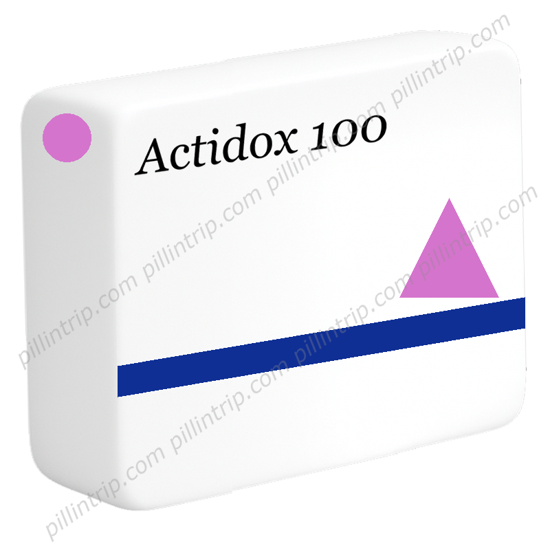 Actidox 100 : Usos, Efeitos Colaterais, Interações, Dosagem / Pillintrip
