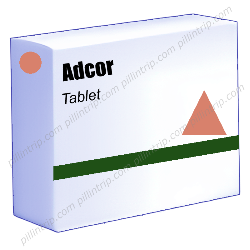 Adcor : Uses, Side Effects, Interactions, Dosage / Pillintrip