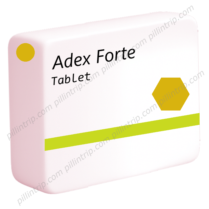 Adex Forte : Usos, Efectos Secundarios, Interacciones, Dosis / Pillintrip