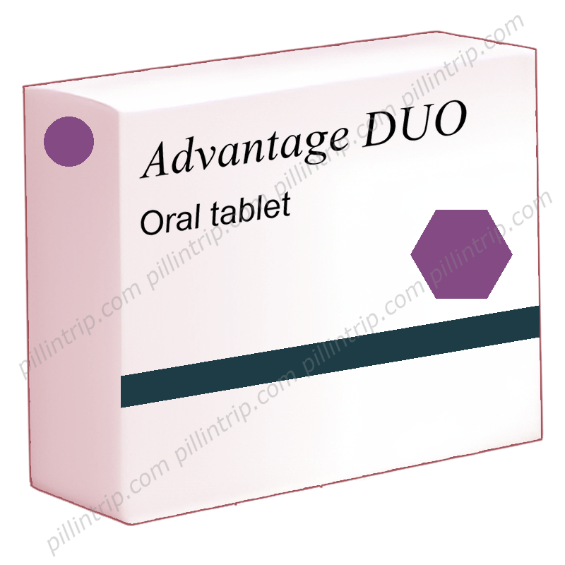 Advantage DUO : Uses, Side Effects, Interactions, Dosage / Pillintrip