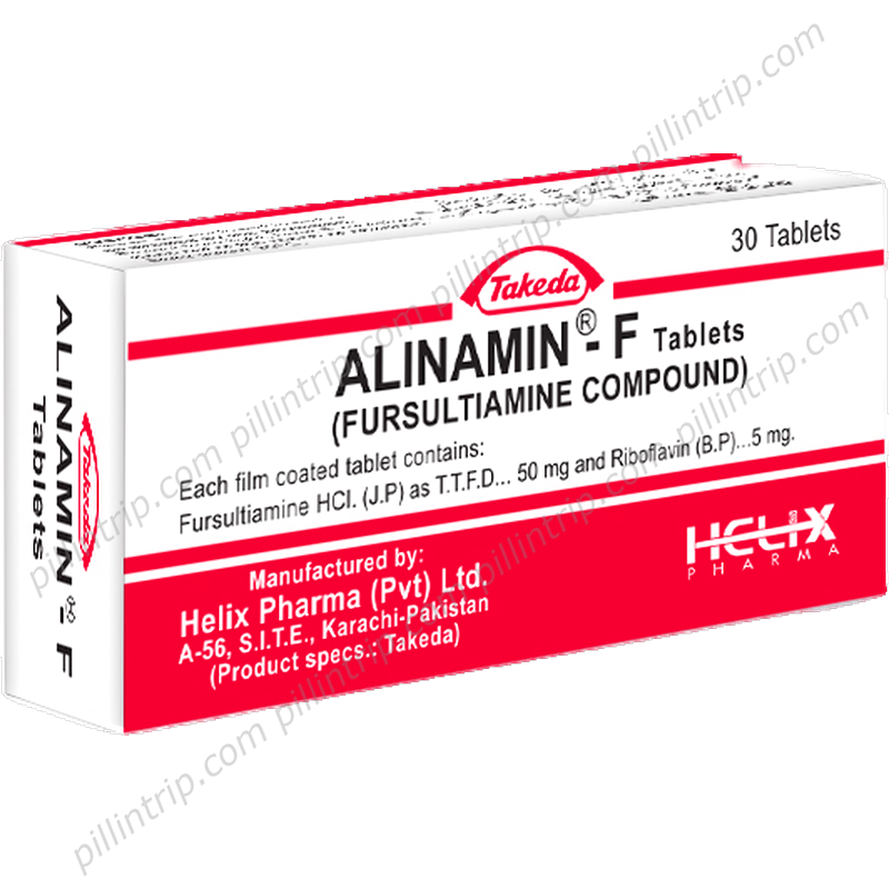 Alinamin-F (Fursultiamine) : Usos, Efectos Secundarios, Interacciones ...
