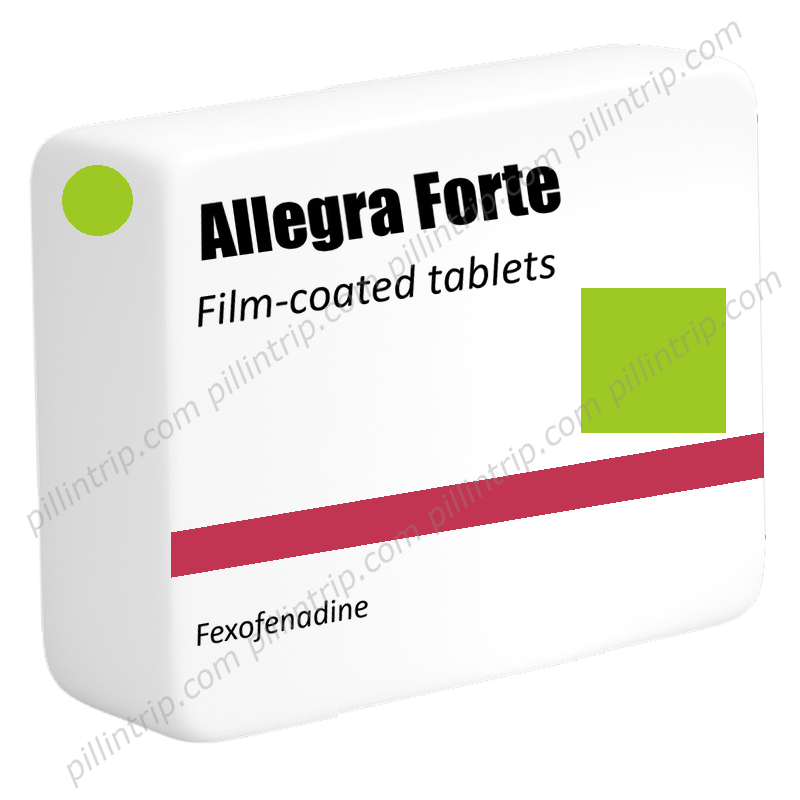 Allegra Forte : Uses, Side Effects, Interactions, Dosage / Pillintrip
