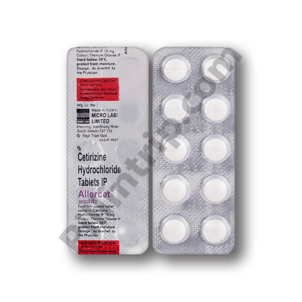 Allercet : Utilisations, Effets Secondaires, Interactions, Posologie ...