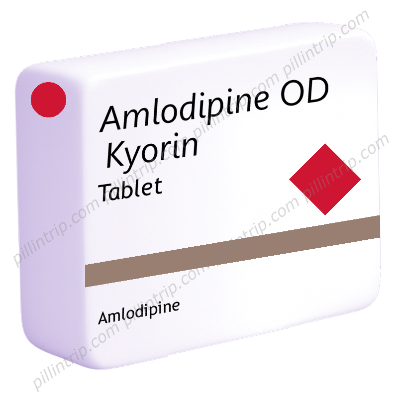 Amlodipine OD Kyorin : Usos, Efectos Secundarios, Interacciones, Dosis ...