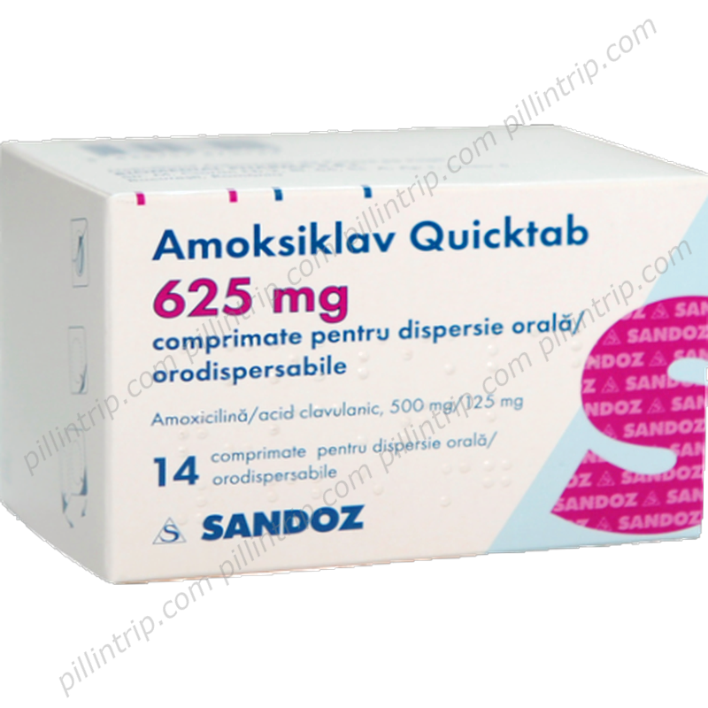 Amoksiklav Quicktab : Uses, Side Effects, Interactions, Dosage / Pillintrip