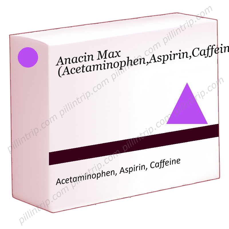 Anacin Max (Acetaminophen,Aspirin,Caffeine) : Uses, Side Effects ...