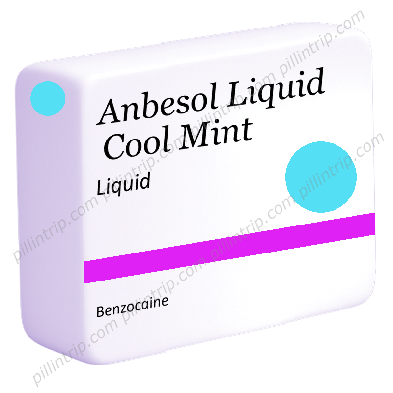 Anbesol Liquid Cool Mint : Usos, Efectos Secundarios, Interacciones ...
