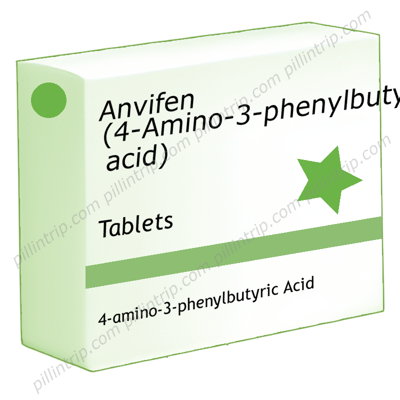 Anvifen (4-Amino-3-phenylbutyric acid) : Uses, Side Effects ...