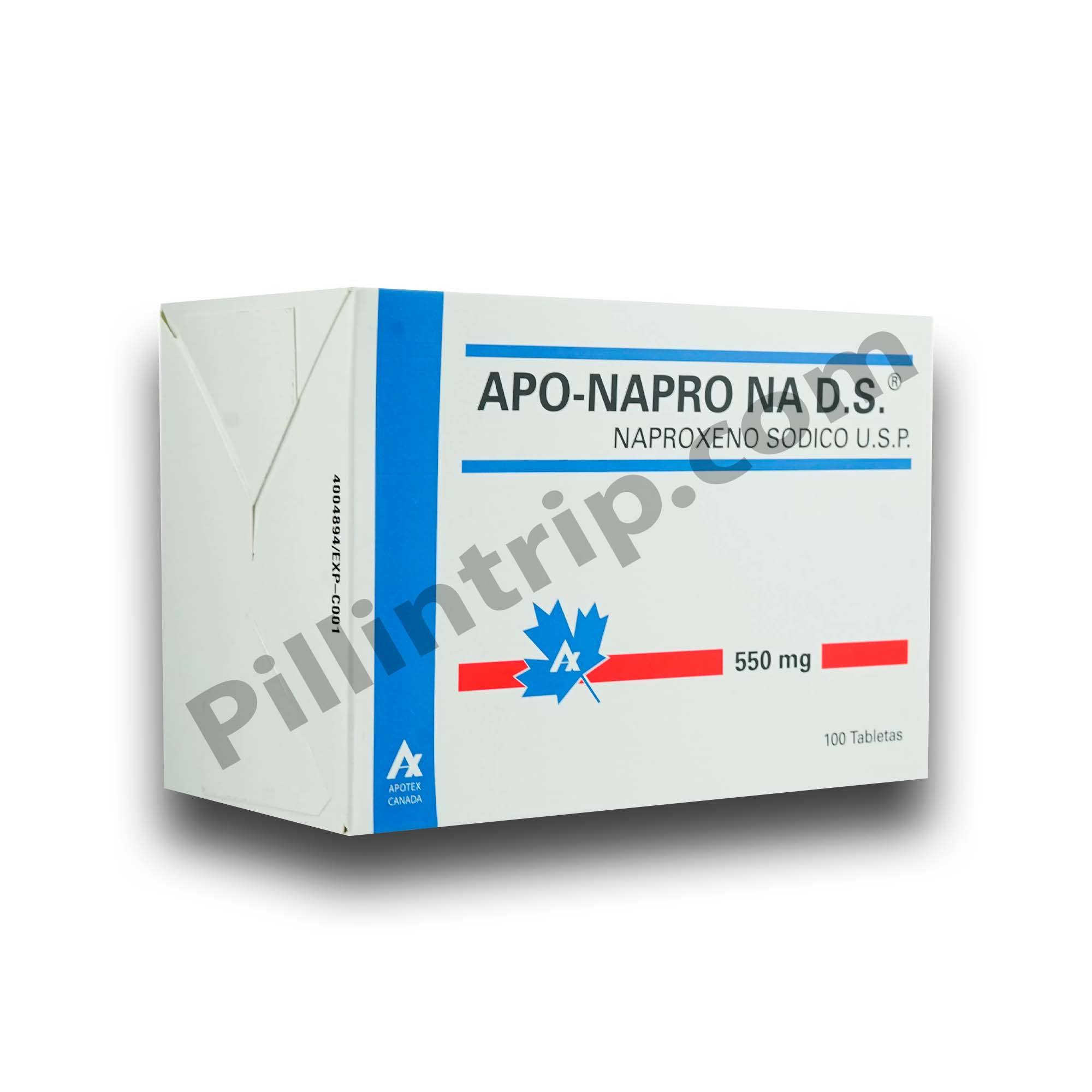 Apo-Napro-Na : Usos, Efectos Secundarios, Interacciones, Dosis / Pillintrip