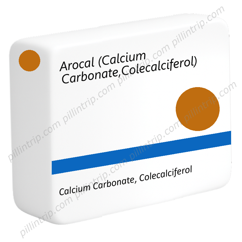 Arocal (Calcium Carbonate,Colecalciferol) : Uses, Side Effects ...
