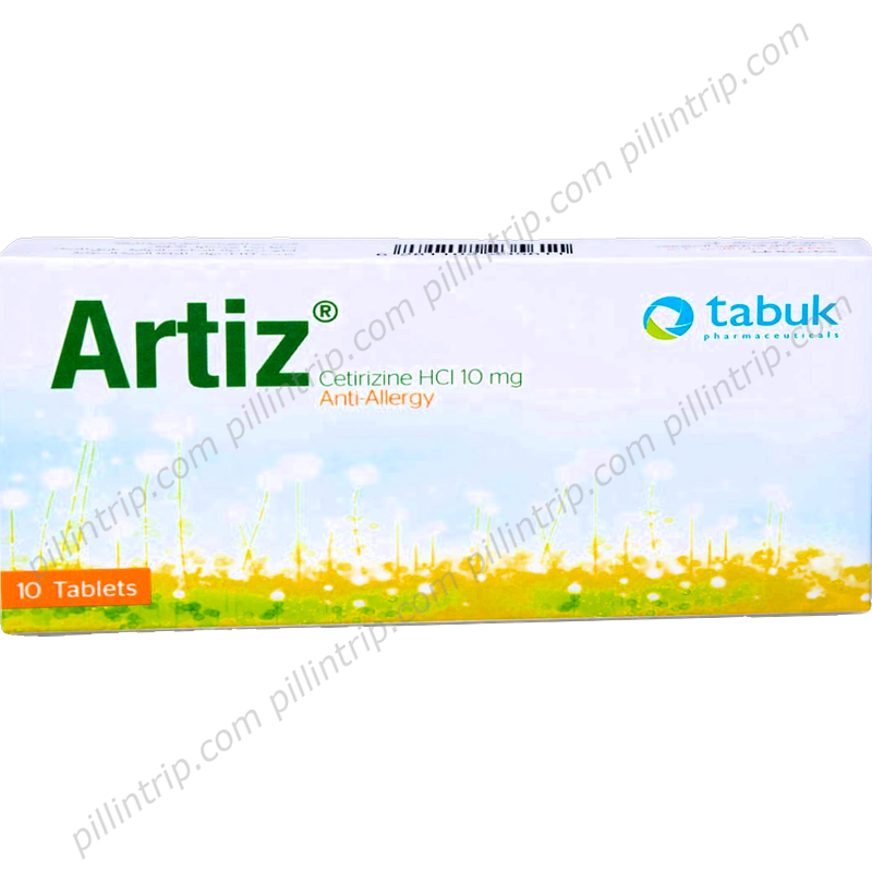 Artiz 10mg : Uses, Side Effects, Interactions, Dosage / Pillintrip