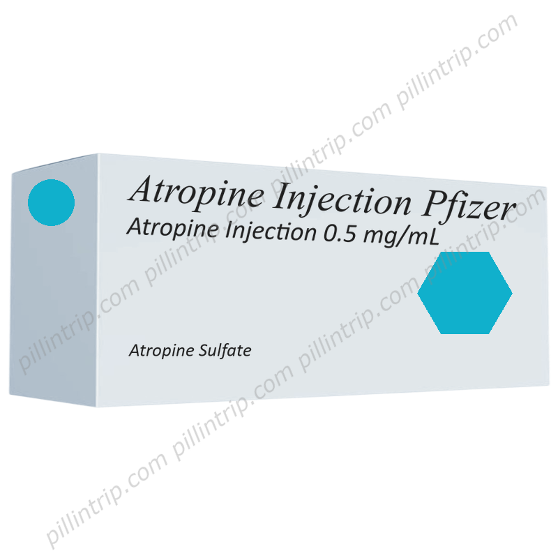 Atropine Injection Pfizer : Usos, Efectos Secundarios, Interacciones ...