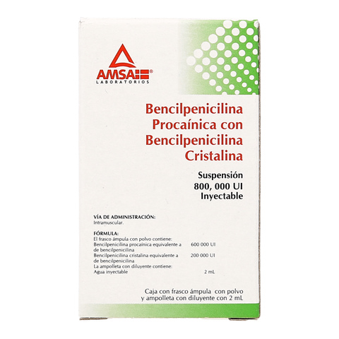 Bencilpenicilina Benzatina Biosano : Uses, Side Effects, Interactions ...