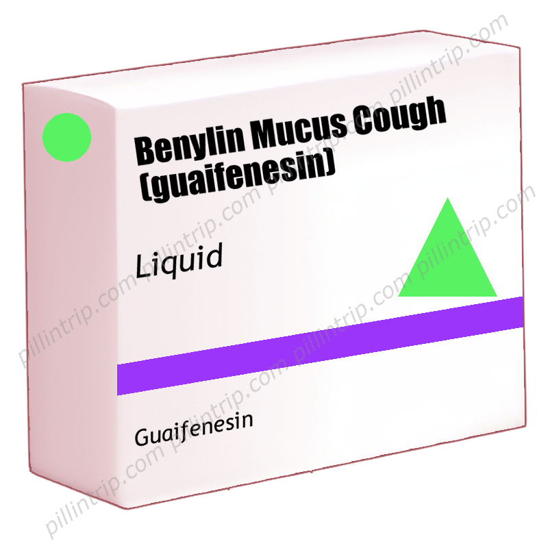 Benylin Mucus Cough (guaifenesin) : Usos, Efectos Secundarios ...