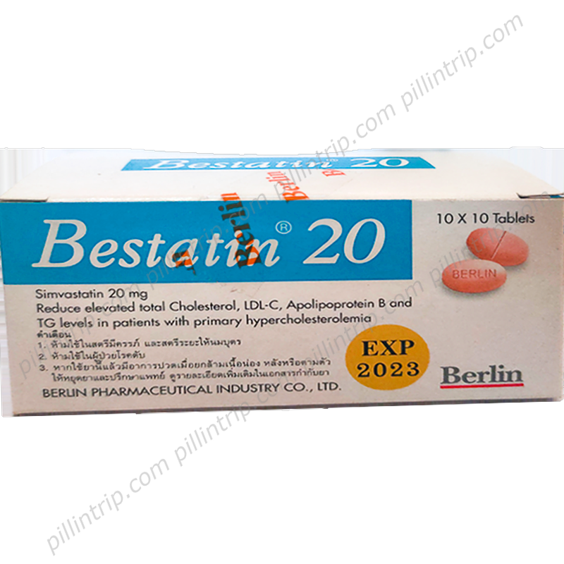 Bestatin (Simvastatin) : Uses, Side Effects, Interactions, Dosage ...