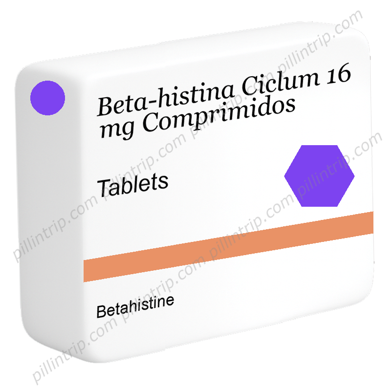 Beta-histina Ciclum 16 mg Comprimidos : Usos, Efeitos Colaterais ...