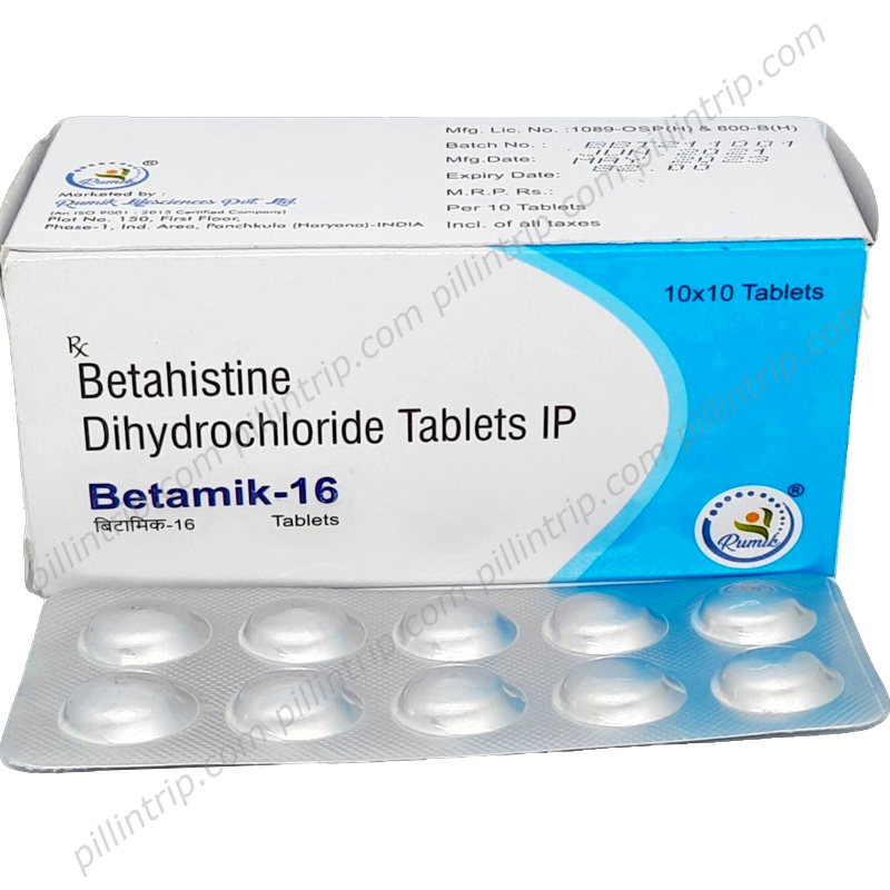 Betahistine dihydrochloride : Uses, Side Effects, Interactions, Dosage ...