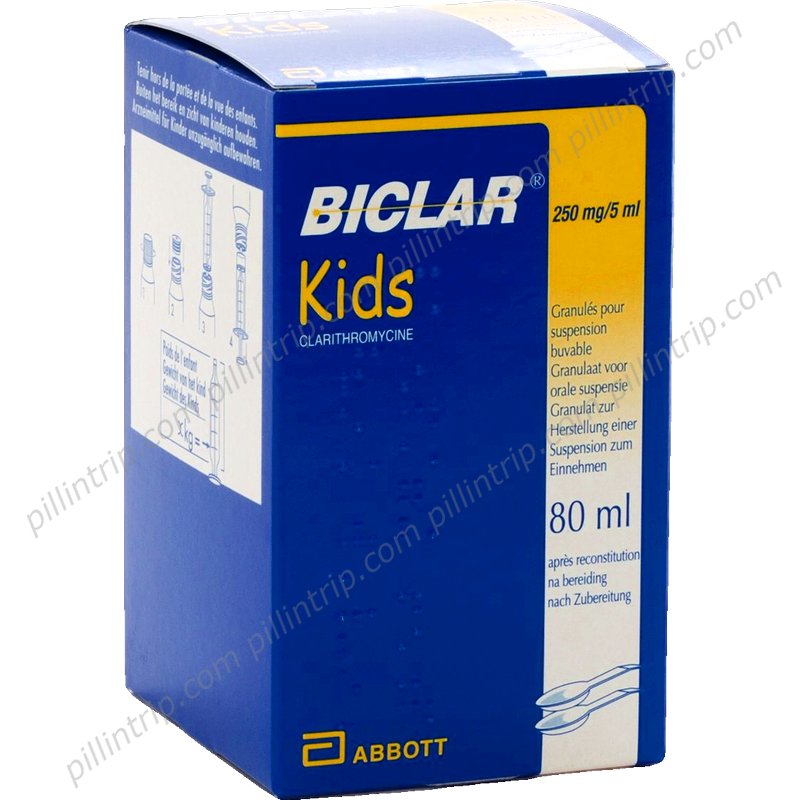 Biclar Kids : Uses, Side Effects, Interactions, Dosage / Pillintrip