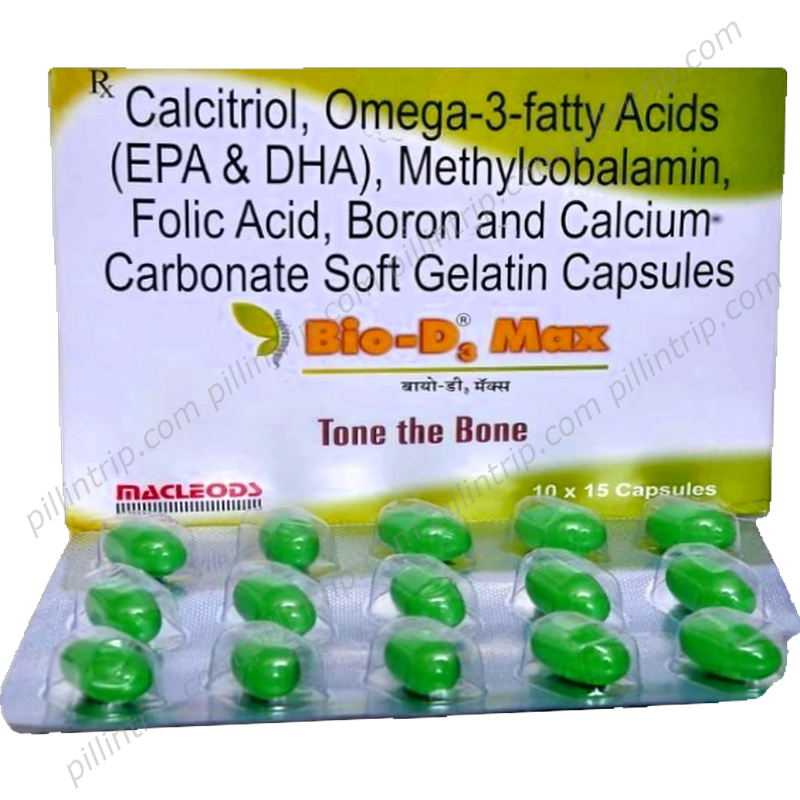 Bio-D3 MAX : Uses, Side Effects, Interactions, Dosage / Pillintrip