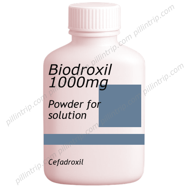 Biodroxil 1000mg : Uses, Side Effects, Interactions, Dosage / Pillintrip