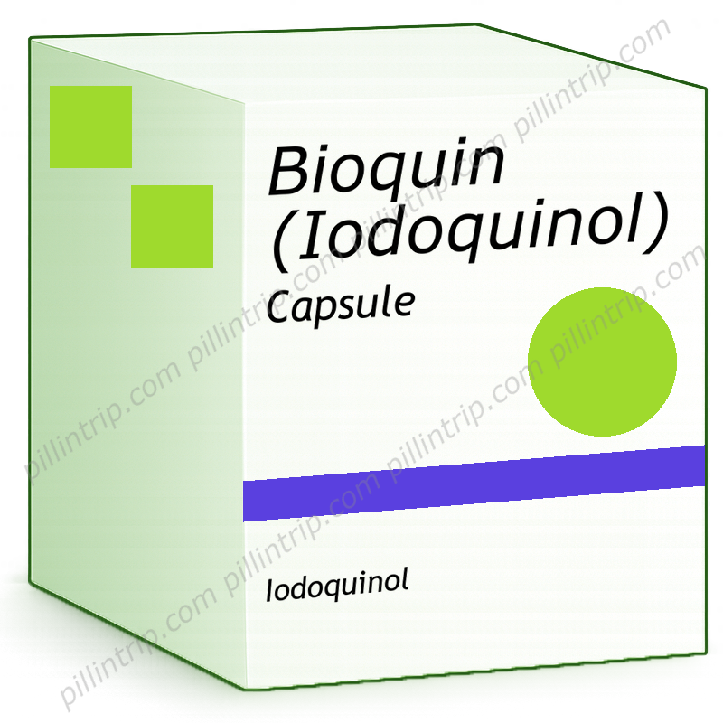 Bioquin (Iodoquinol) : Uses, Side Effects, Interactions, Dosage ...