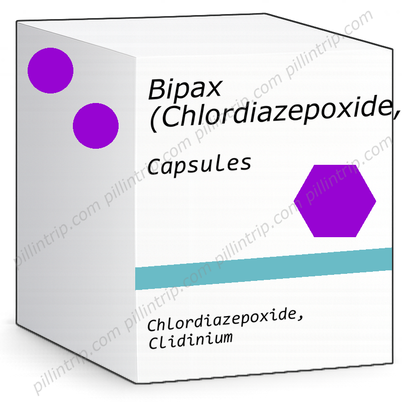 Bipax (Chlordiazepoxide,Clidinium) : Применение, Побочные Эффекты ...