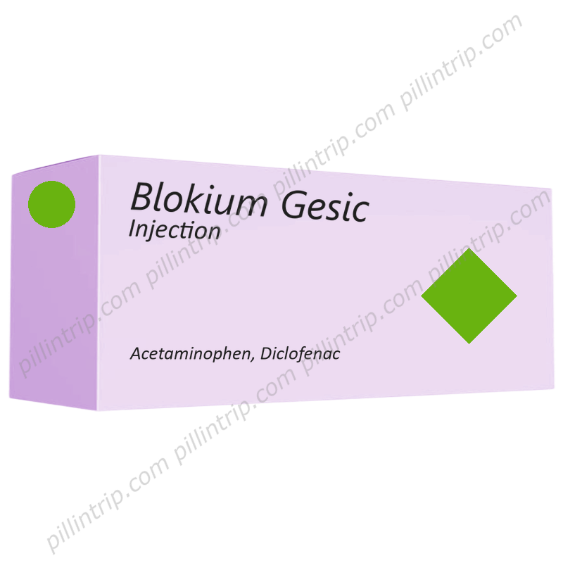 Blokium Gesic : Uses, Side Effects, Interactions, Dosage / Pillintrip