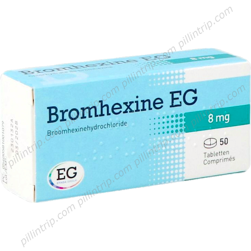 Bromhexine 8 mg : Uses, Side Effects, Interactions, Dosage / Pillintrip