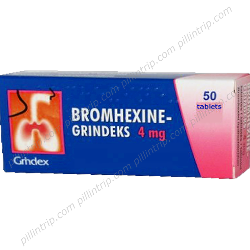 Bromhexine Grindex : Uses, Side Effects, Interactions, Dosage / Pillintrip