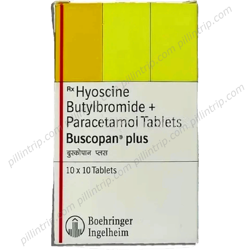 Buscapina Plus (Acetaminophen,Hyoscine Butylbromide) : Применение ...