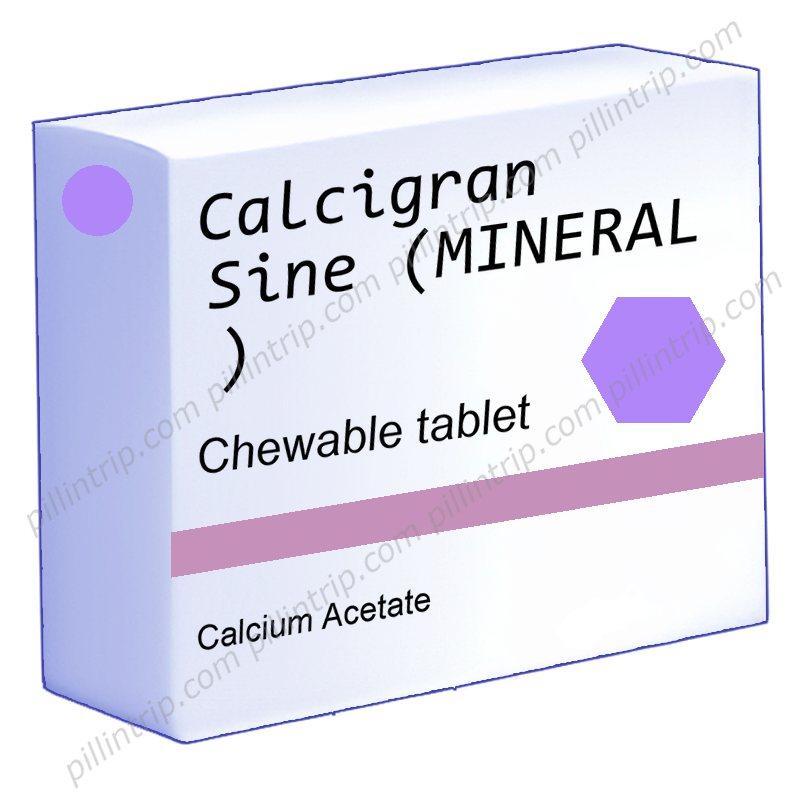 Calcigran Sine (MINERAL ) : Usos, Efectos Secundarios, Interacciones ...