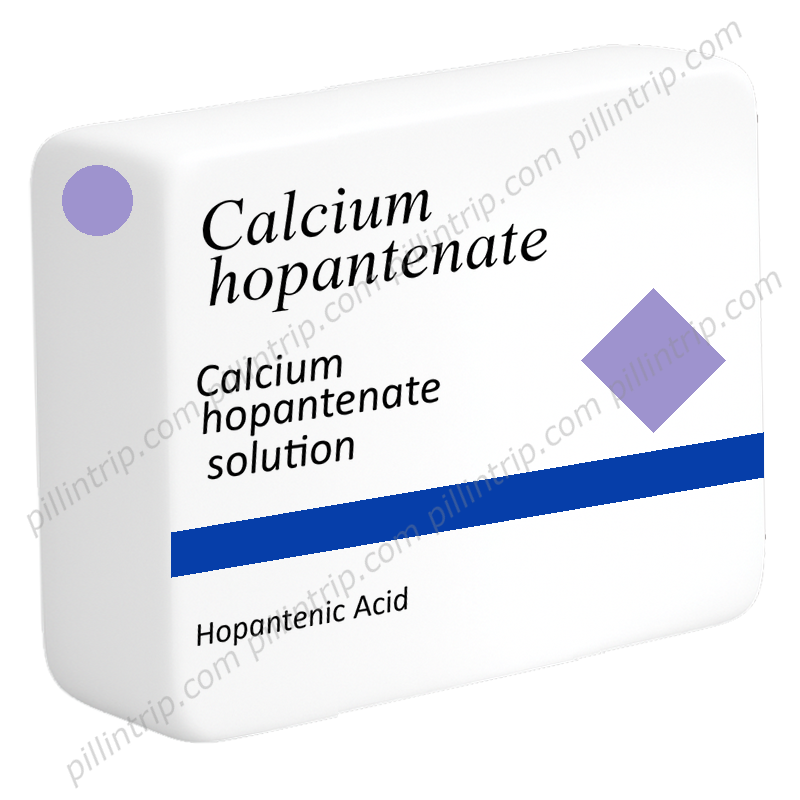 Calcium hopantenate : Uses, Side Effects, Interactions, Dosage / Pillintrip