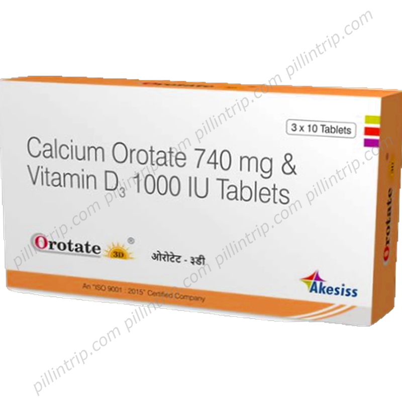 Calcium orotate/vitamin D3 : Uses, Side Effects, Interactions, Dosage ...
