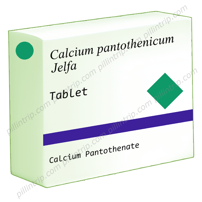 Calcium pantothenicum Jelfa : Uses, Side Effects, Interactions, Dosage ...