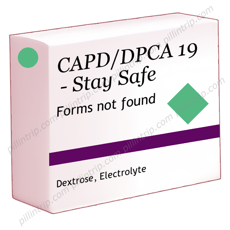 CAPD/DPCA 19 - Stay Safe : Uses, Side Effects, Interactions, Dosage ...