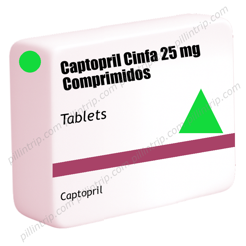 Captopril Cinfa 25 mg Comprimidos : Usos, Efeitos Colaterais ...