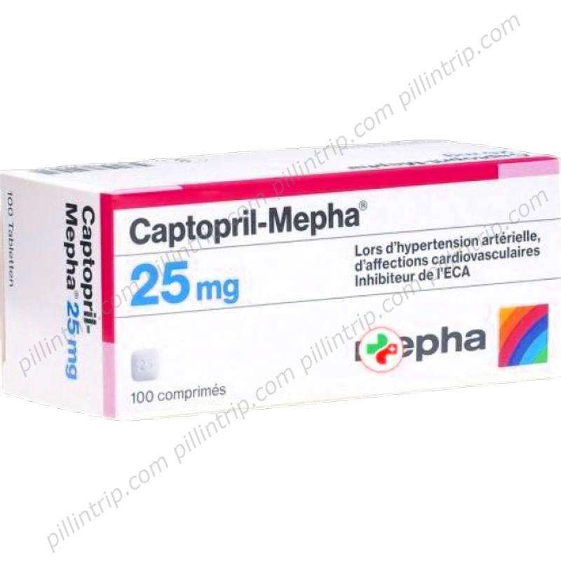 Captopril Mepha 25 mg Comprimidos : Применение, Побочные Эффекты ...