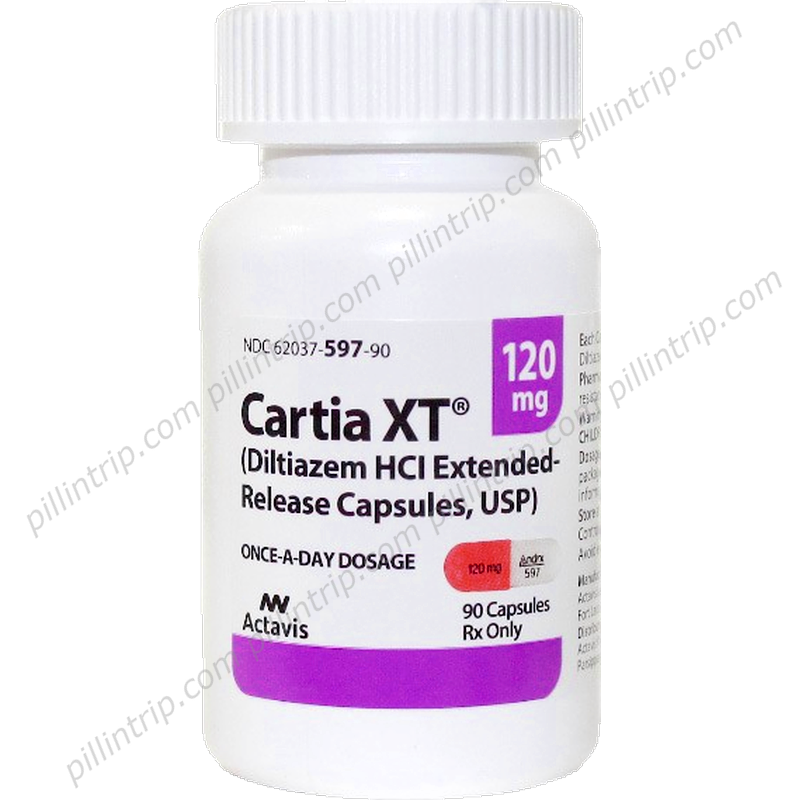 Cartia XT : Uses, Side Effects, Interactions, Dosage / Pillintrip