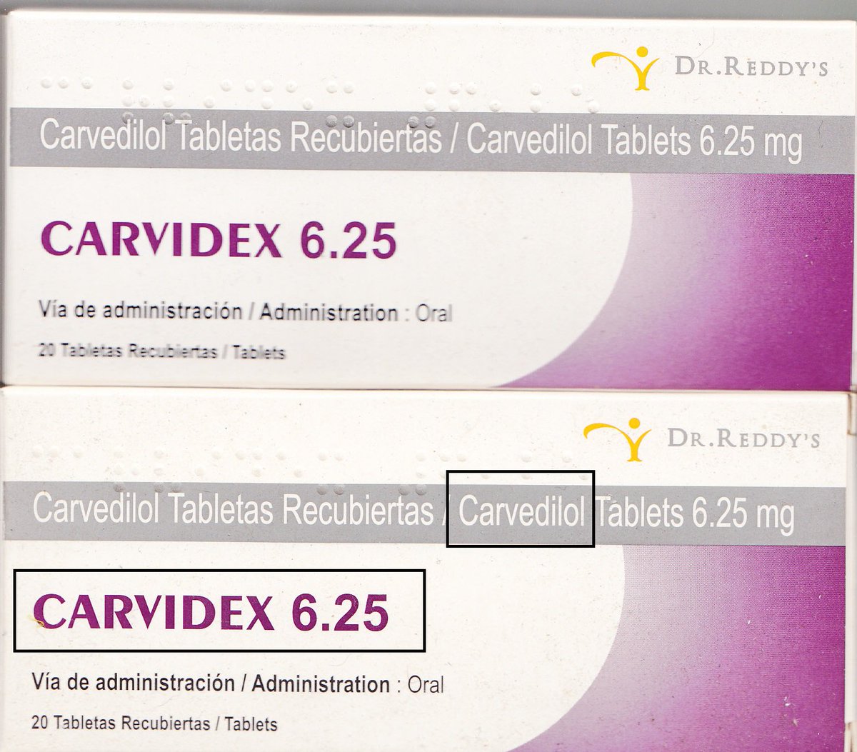 Carvidex : Anwendung, Nebenwirkungen, Wechselwirkungen, Dosierung ...