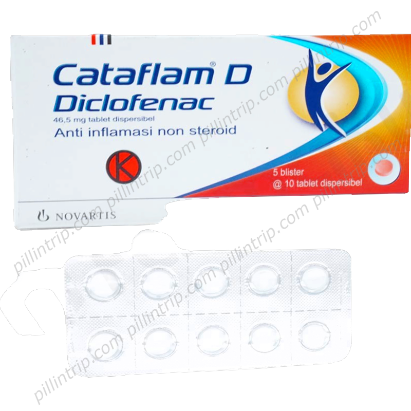 Cataflam D : Uses, Side Effects, Interactions, Dosage / Pillintrip