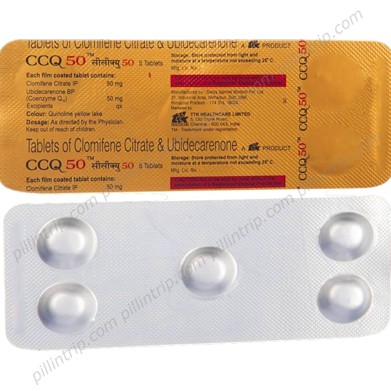 Ccq-50 : Uses, Side Effects, Interactions, Dosage / Pillintrip