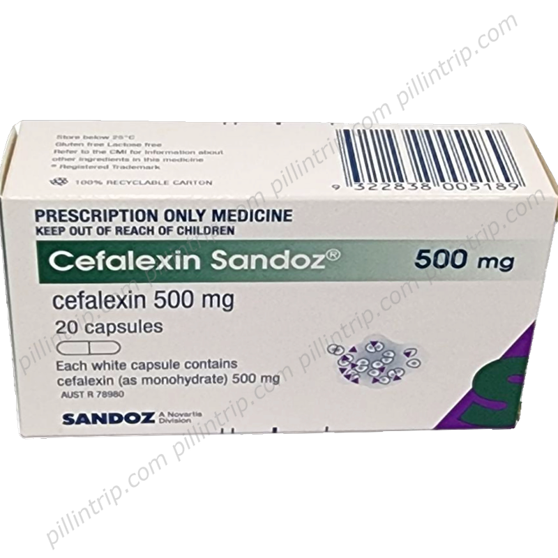 Cefalexin Sandoz : Uses, Side Effects, Interactions, Dosage / Pillintrip