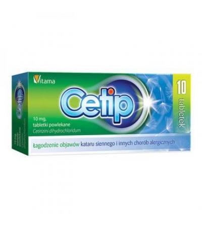 Cetip : Uses, Side Effects, Interactions, Dosage / Pillintrip