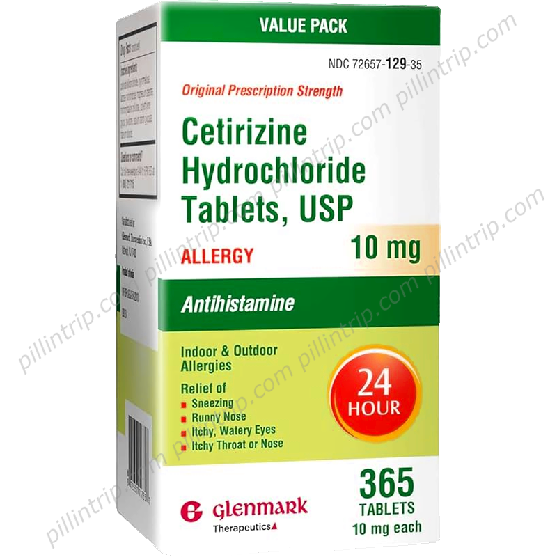 Cetirizine Hydrochloride : Uses, Side Effects, Interactions, Dosage ...