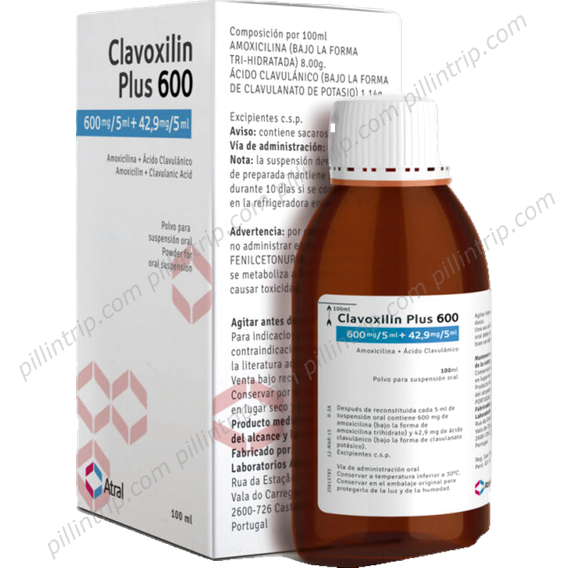 Clavoxilin Plus : Usos, Efectos Secundarios, Interacciones, Dosis ...