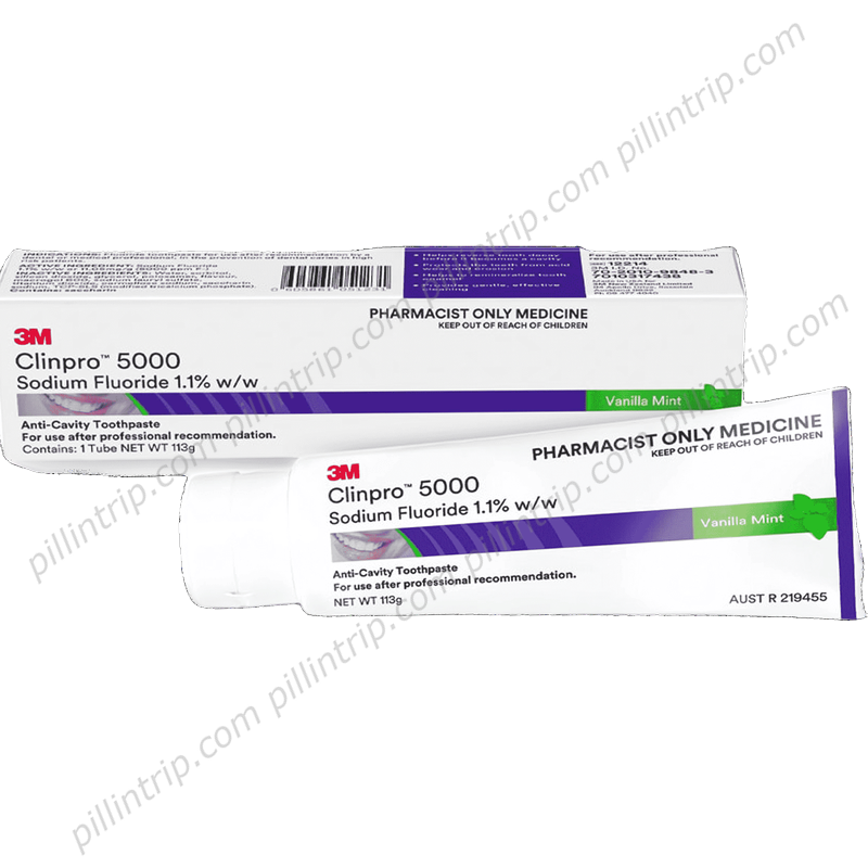 Clinpro 5000 : Utilisations, Effets Secondaires, Interactions ...