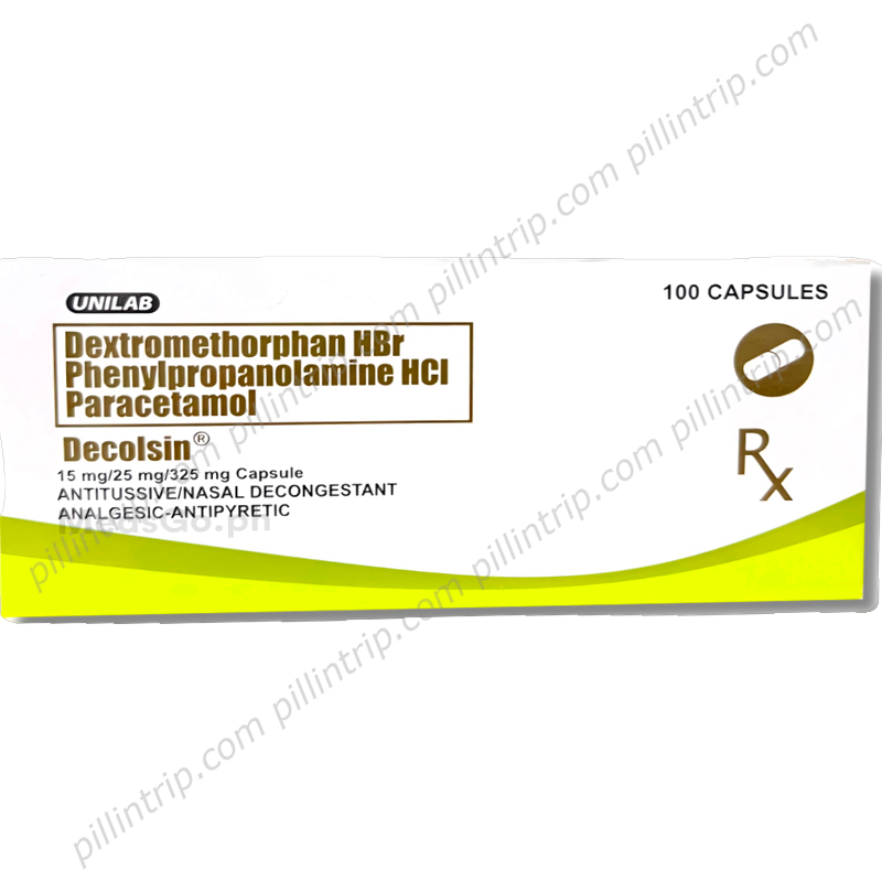 Decolsin : Uses, Side Effects, Interactions, Dosage / Pillintrip